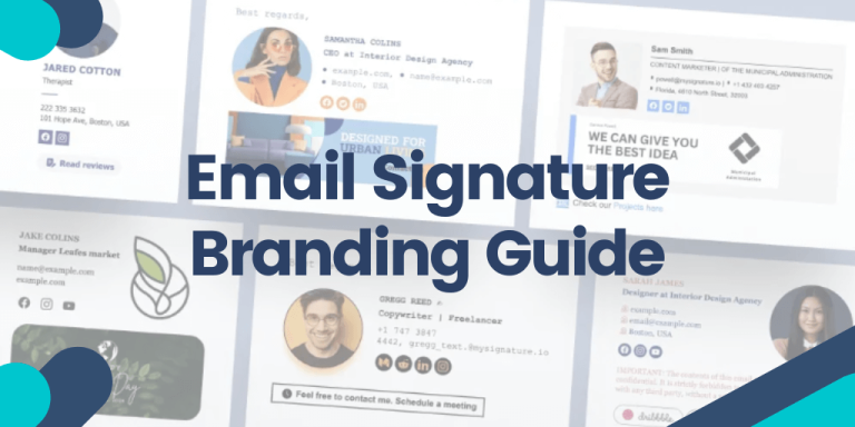 Email Signature Branding Guide. How to Promote Your Personal Brand ...