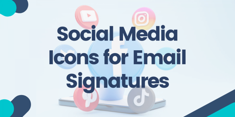 Social Media Icons for Email Signatures [Download For Free]