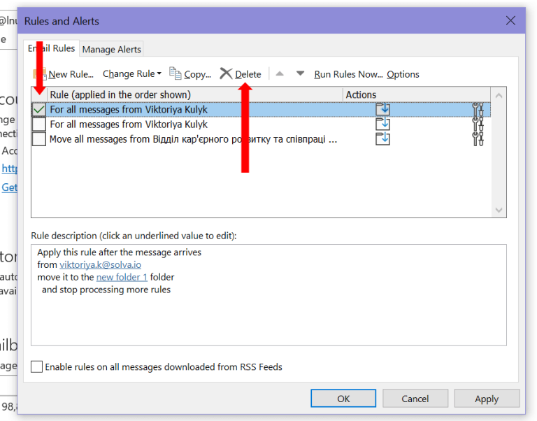 Setting up Rules in Outlook: Guide to a Tidy Inbox | MySignature