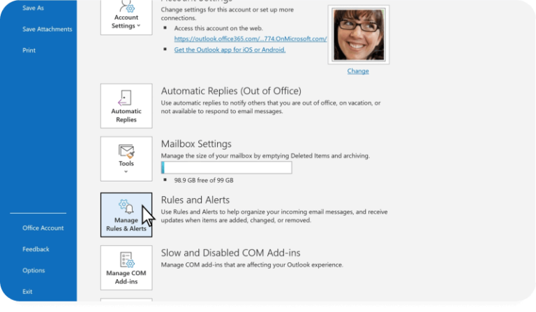 Setting up Rules in Outlook: Guide to a Tidy Inbox | MySignature