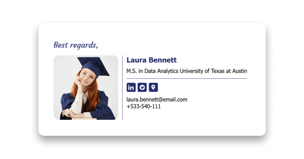 Email signatures for students in 2026: tips and real templates