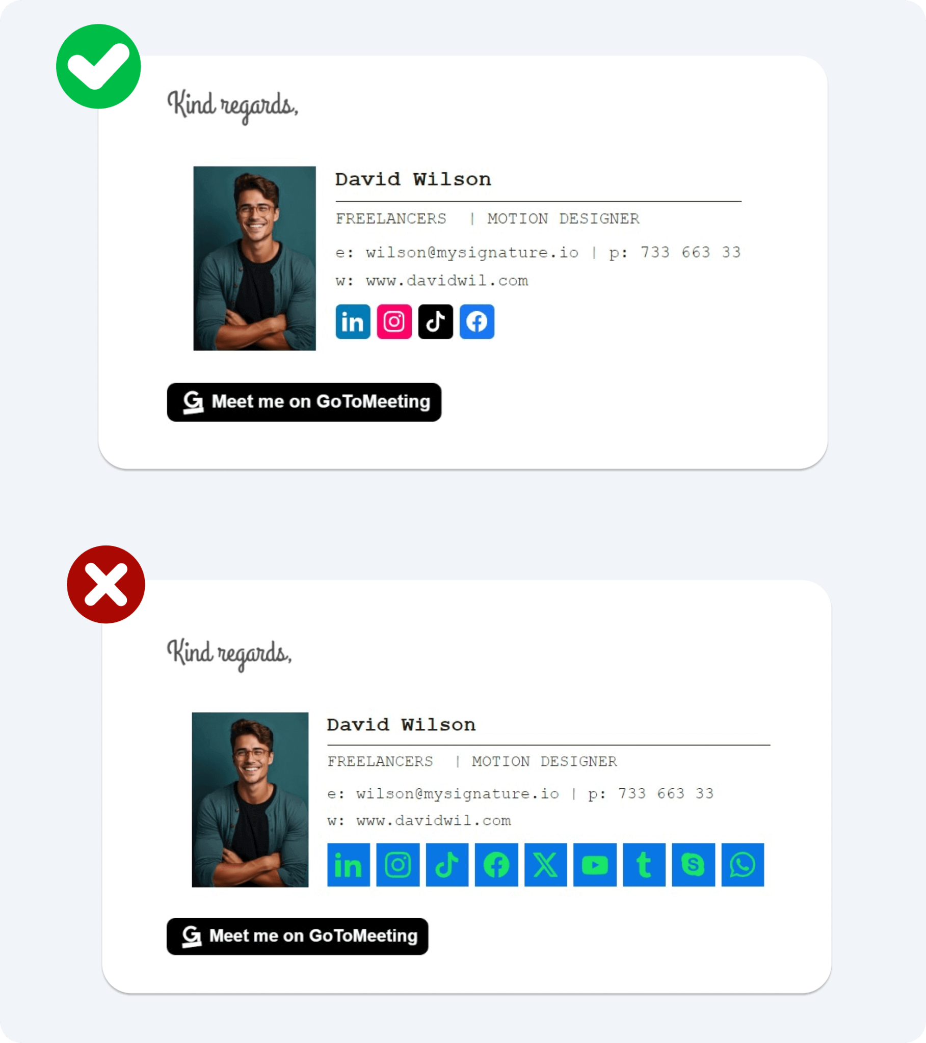 Email Footer: Best Practices, Tips & Examples | MySignature